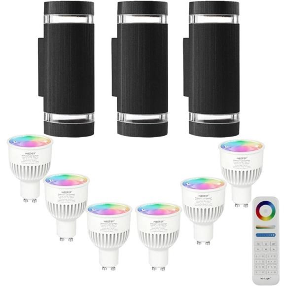 Other | Remote Control Rgb Color Changing Wall Lighting Up And Down ...